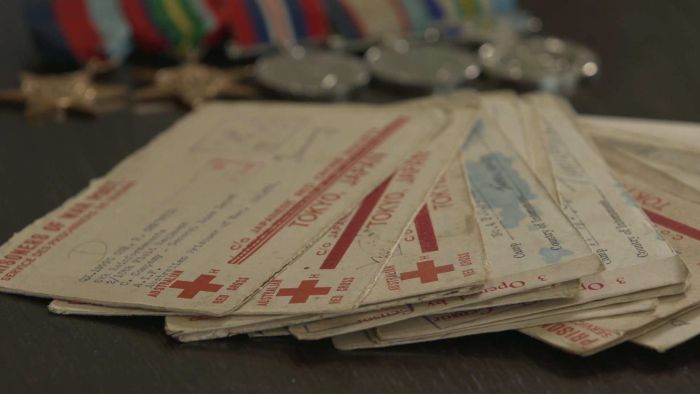 Red Cross letters unite a humanitarian and her…