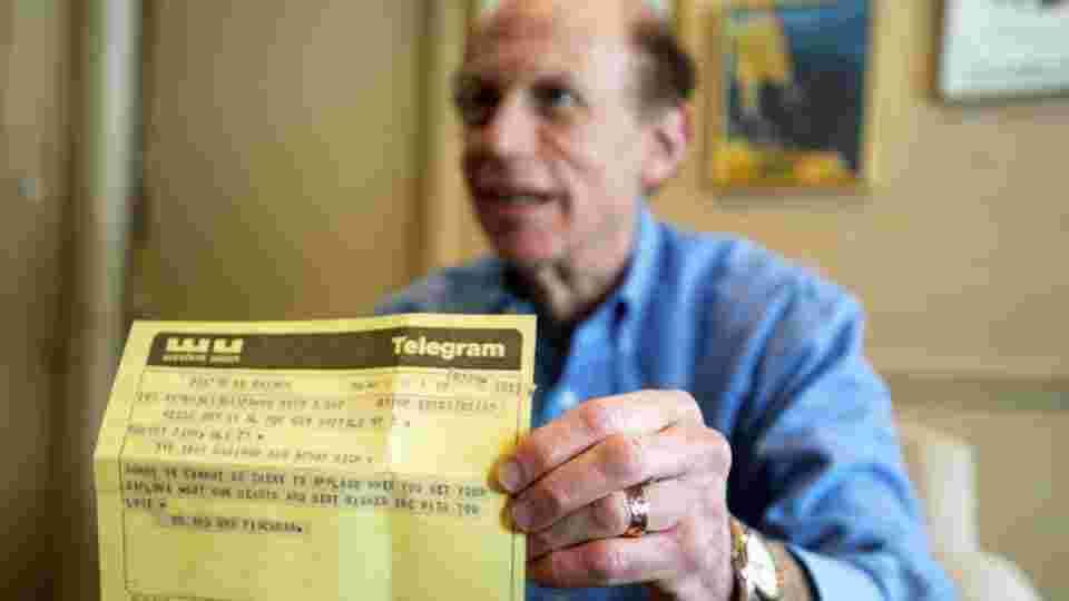 Michigan man receives congratulatory telegram 50 years…