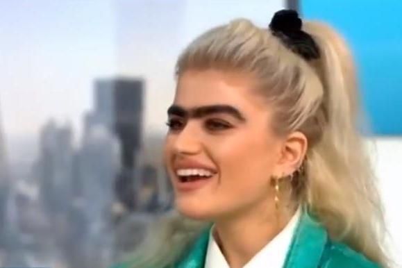 'Monobrow model' Sophia Hadjipanteli reveals she gets…
