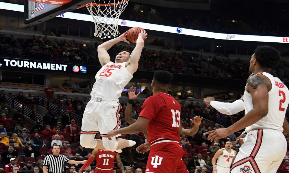 Ohio State uses defense to lead Indiana by seven at…