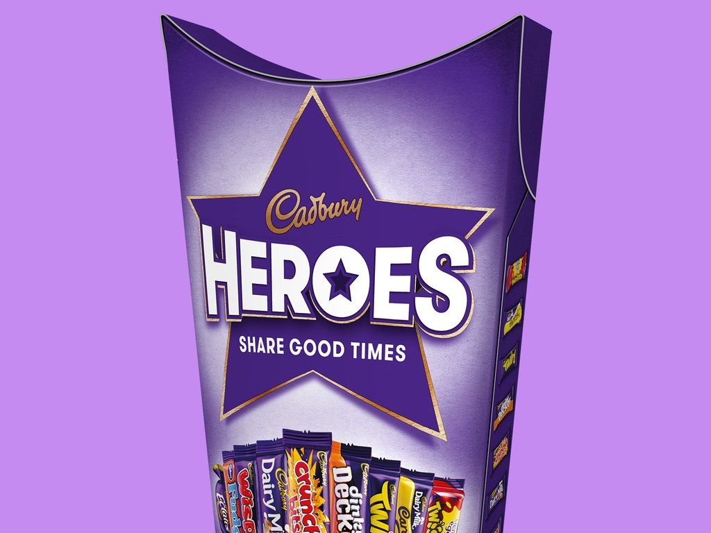 Cadbury adds two new chocolates to Heroes box