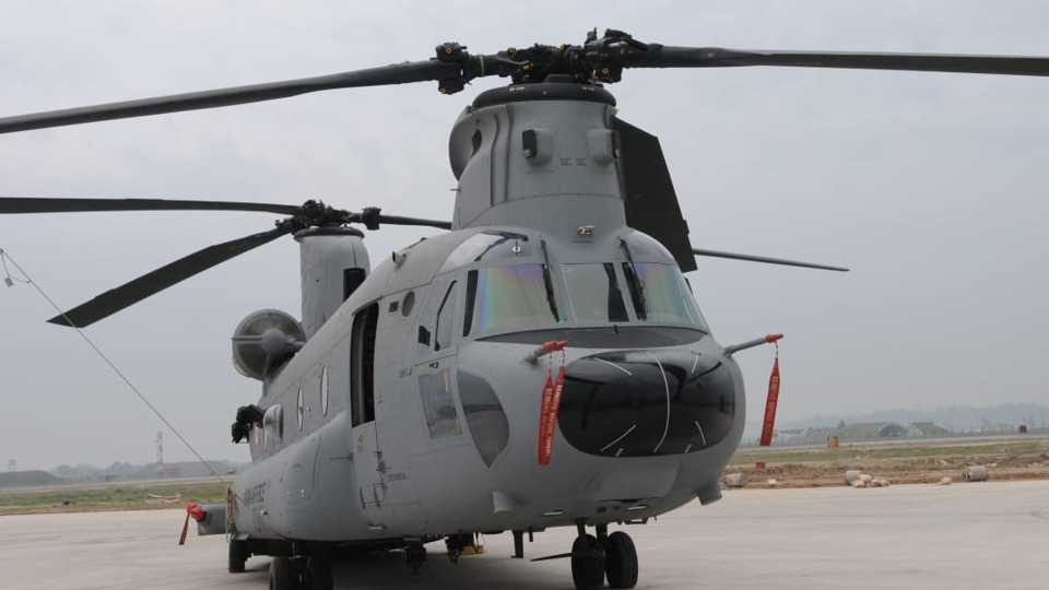 IAF inducts 4 combat-ready Chinook helicopters