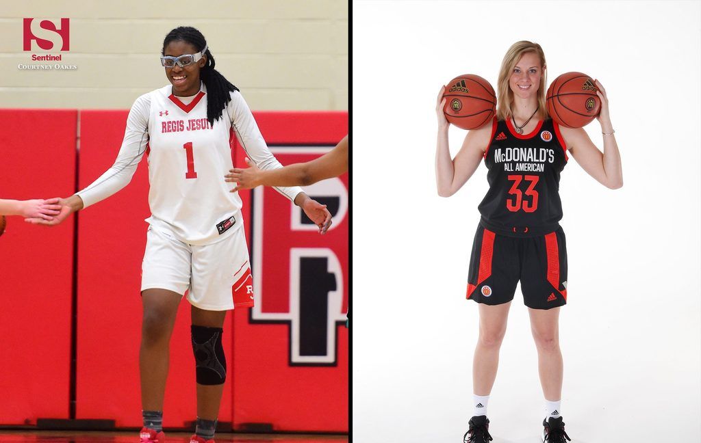 Girls basketball stars Fran Belibi, Samantha Brunelle…