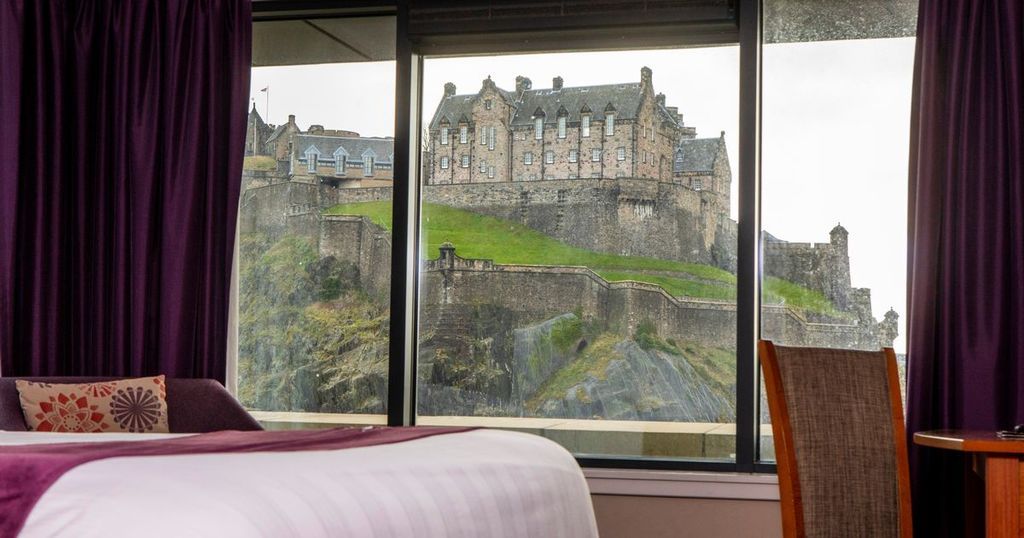 Is this Edinburgh hotel view the UK's most…