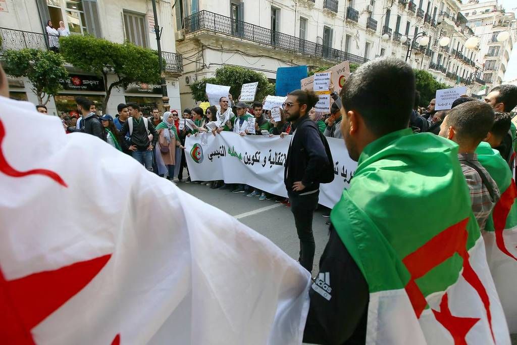 Algerian leader resigns: Crowd celebrates end of…