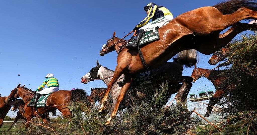 Grand National 2019 interactive Aintree course map