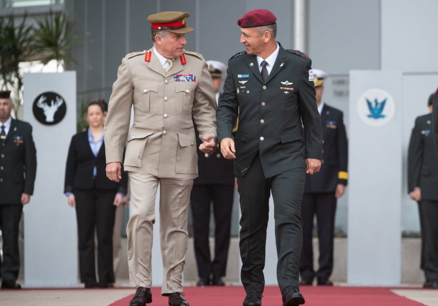 British Army Chief lands in Israel for meeting with…