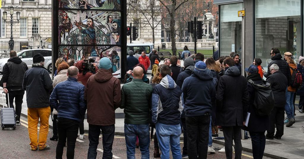 Giant Game of Thrones themed stained glass window…