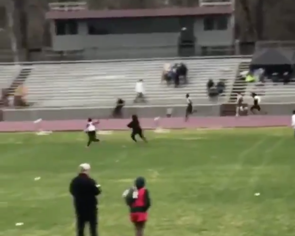 VIDEO: Tony McCray ran a relay leg so fast it was hard…