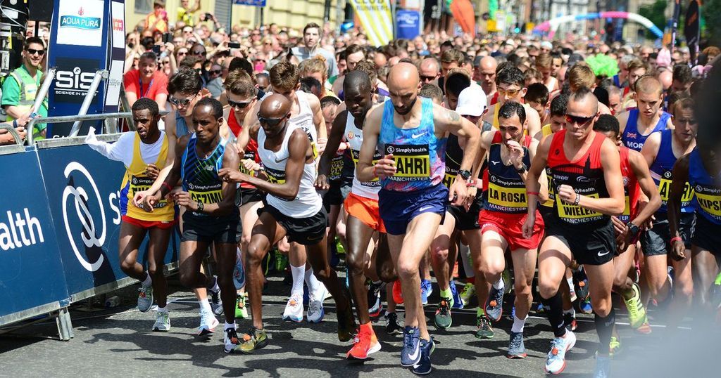 Great Manchester Run 2019: 10k and half marathon route…