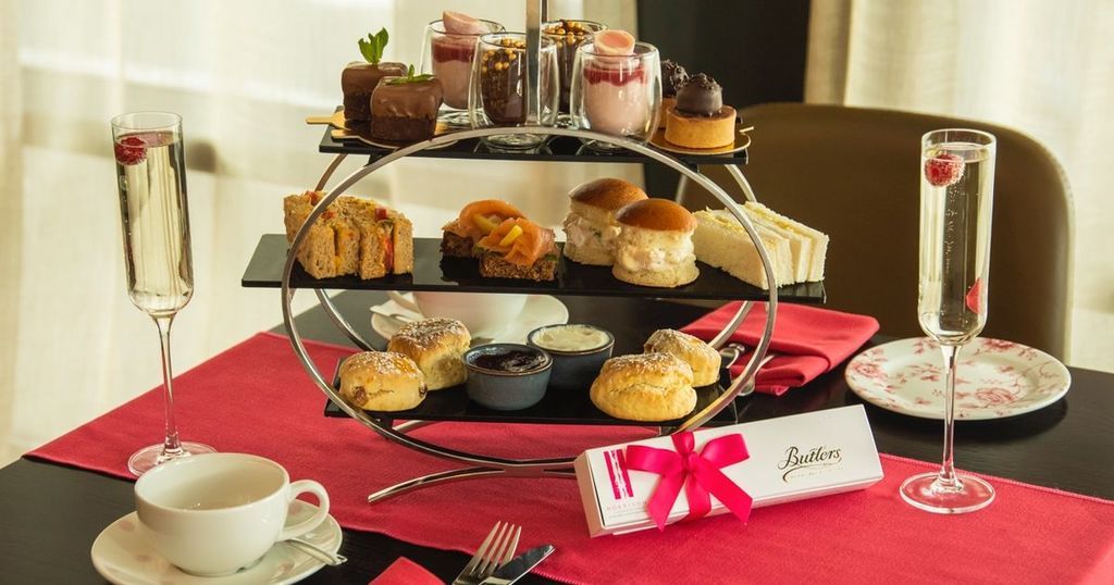 This Butler's Chocolate Afternoon tea in the Morrison…