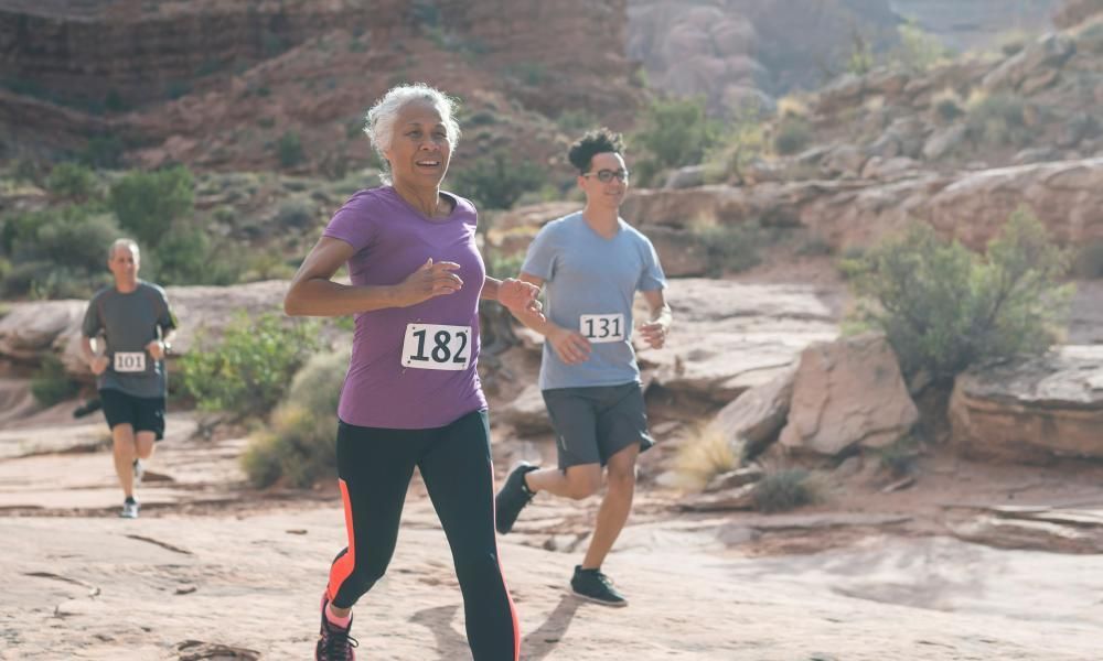 Why are middle-aged marathon runners faster than…