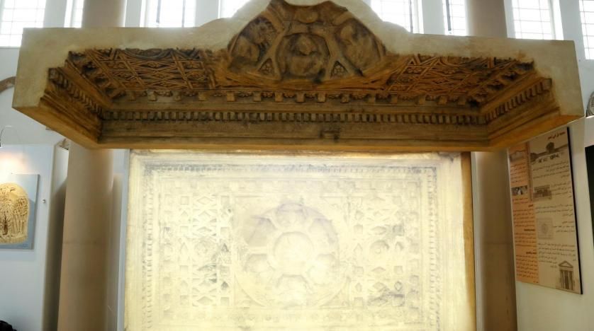 Replica of Part of Destroyed Palmyra Altar Unveiled