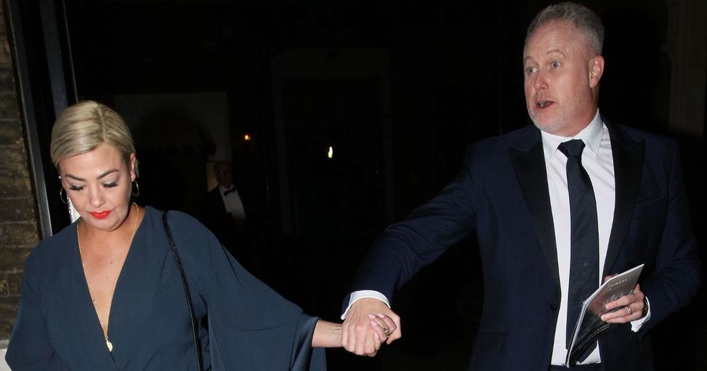 Lisa Armstrong holds hands with Strictly co-star at…