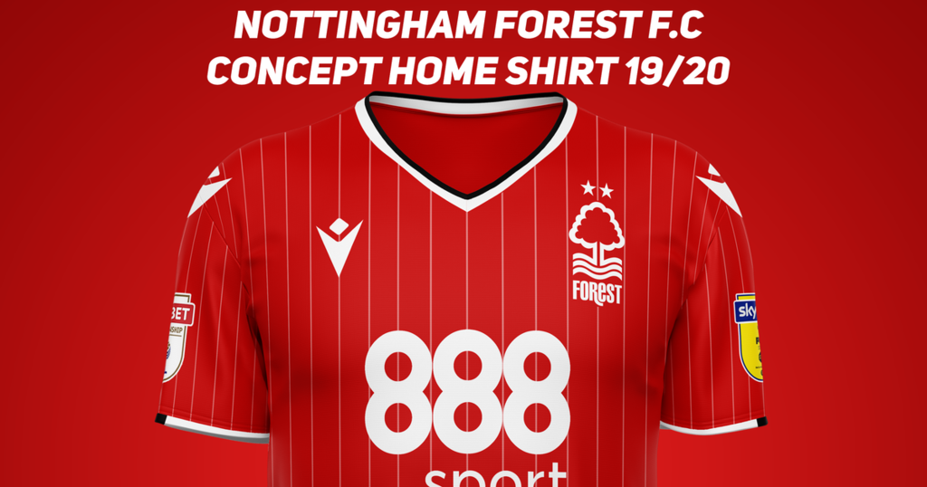 Nottingham Forest concept kits revealed as designs…