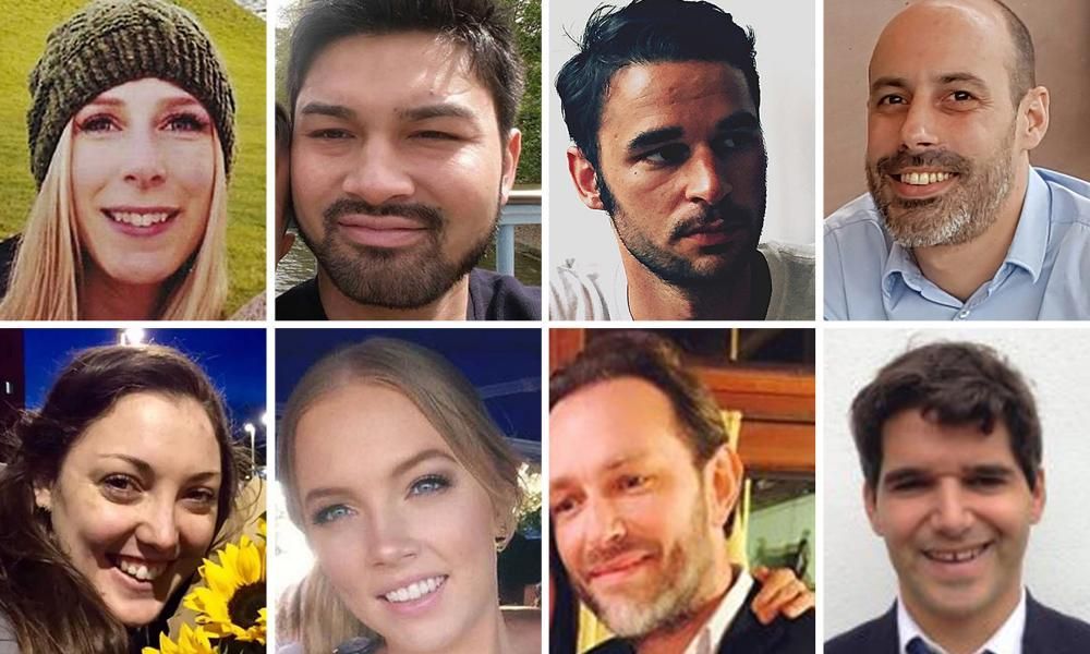 London Bridge inquest: family portraits of the eight…