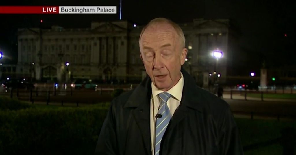 BBC's Nicholas Witchell breaks silence on live TV…