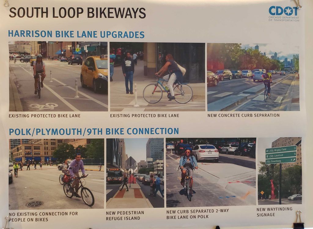 New, improved bike lanes are coming to the South Loop…
