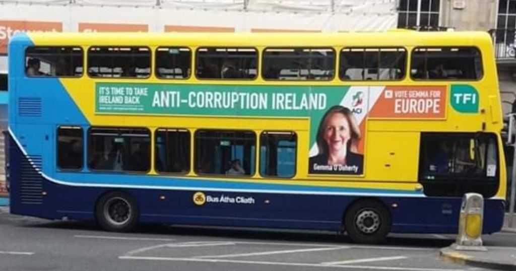 Dublin Bus come under fire for displaying ads on buses…