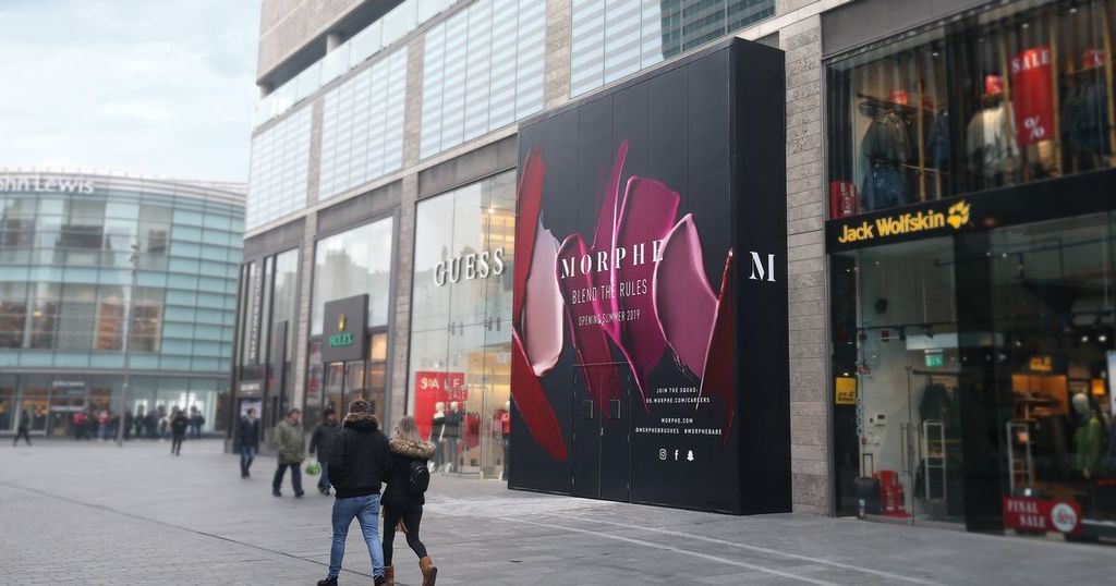 This is when Liverpool ONE's huge new Morphe store is…