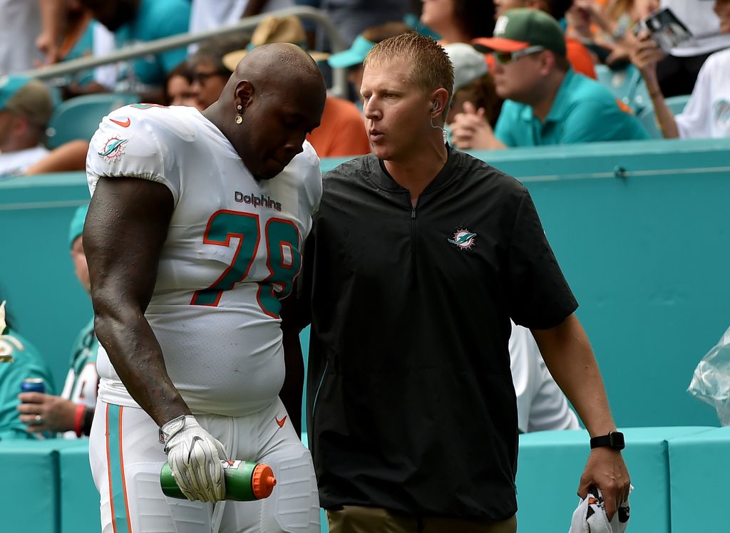 Offensive line coach Pat Flaherty gives clues on…