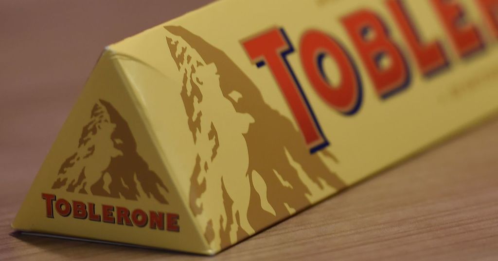 Mum shocked after hidden image is spotted in Toblerone…