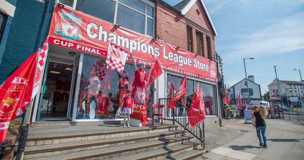 Inside pop-up shop filled with all things Liverpool FC…