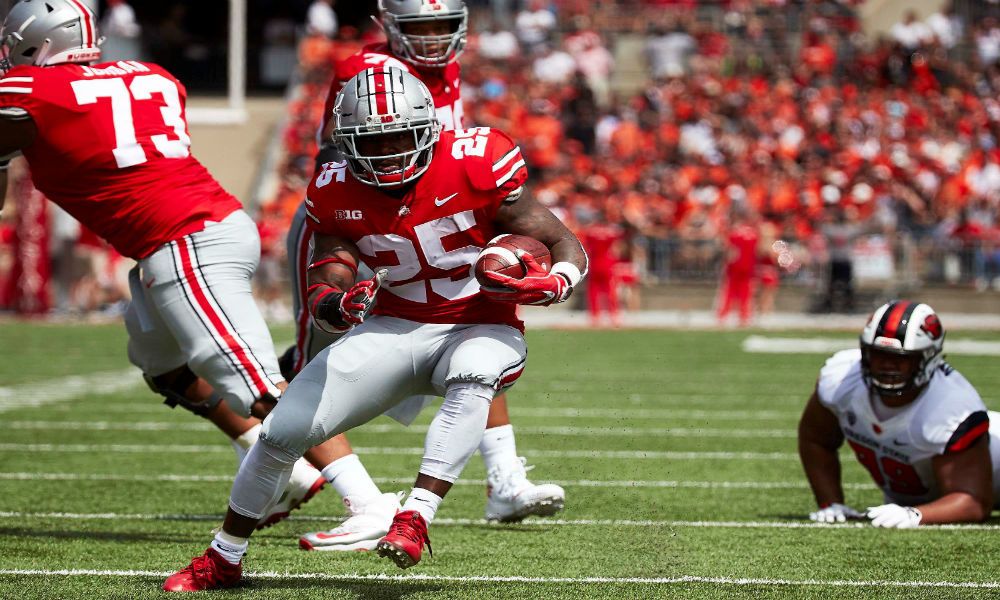 Former Ohio State RB Mike Weber will not need knee…