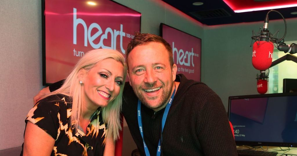 Heart North East Breakfast presenters Justin and Kelly…