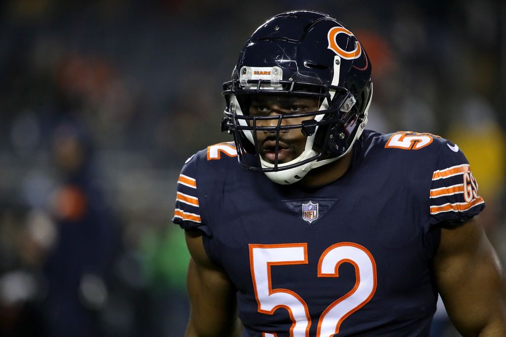 Khalil Mack ranks 60th on Bears’ top-100 players of…