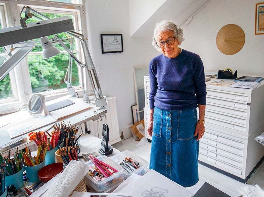 Judith Kerr: Writer and illustrator best known for…