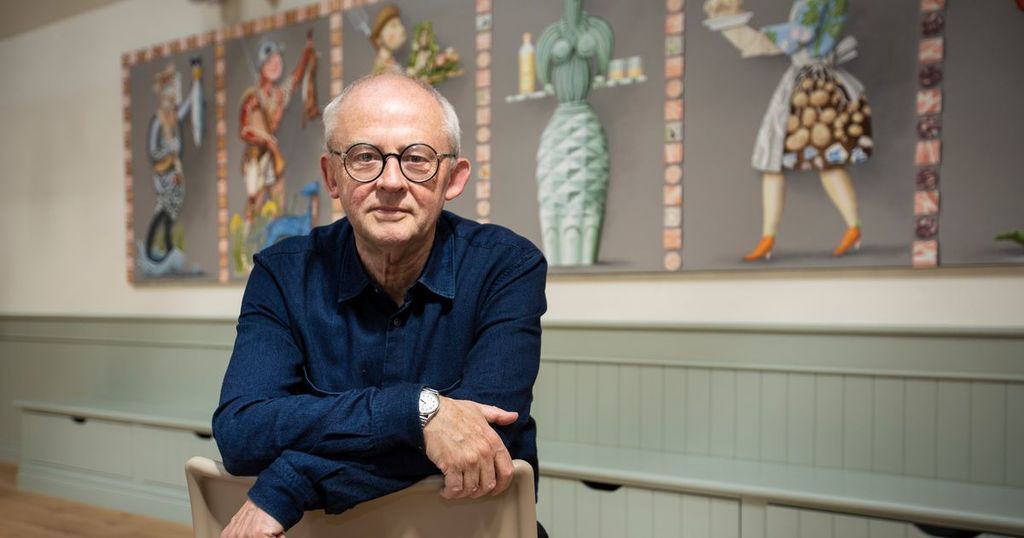 Artist behind Belfast's big fish unveils new work for…