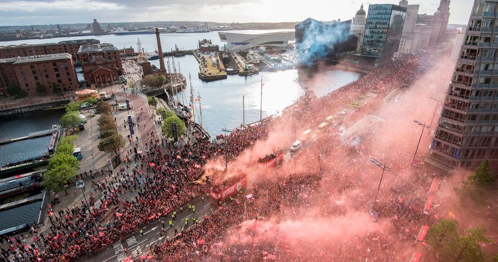'The other legends' of Liverpool's victory parade
