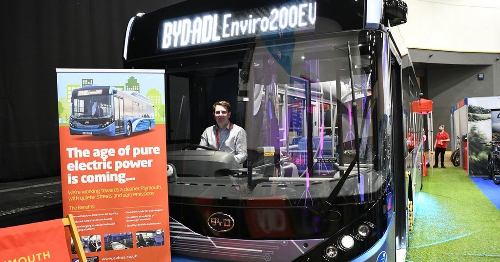 Electric bus of the future unveiled at Devon Business…