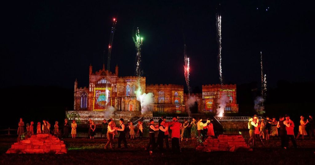 Watch sneak peek of Kynren - and its fireworks finale…
