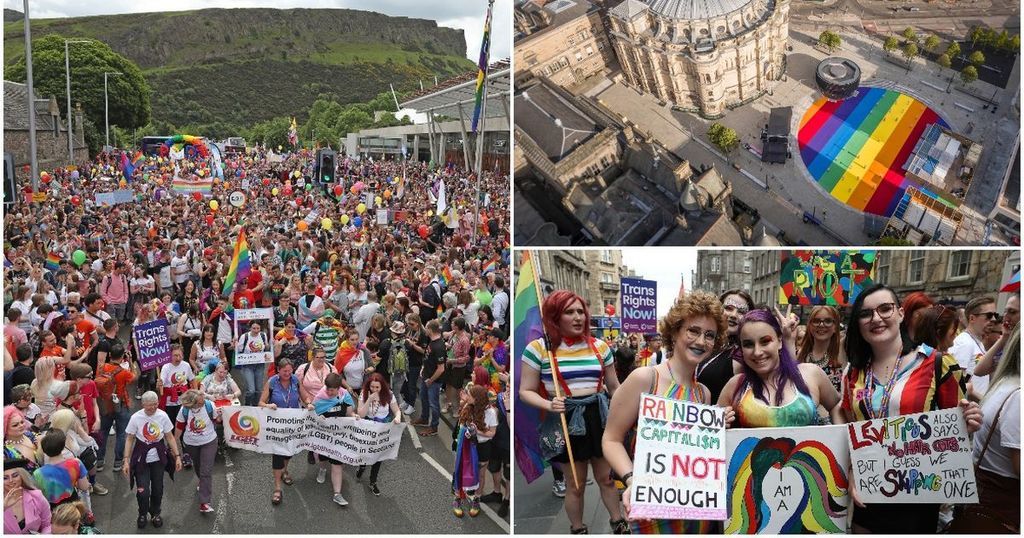 Pride Edinburgh 2019: Pictures as thousands march…