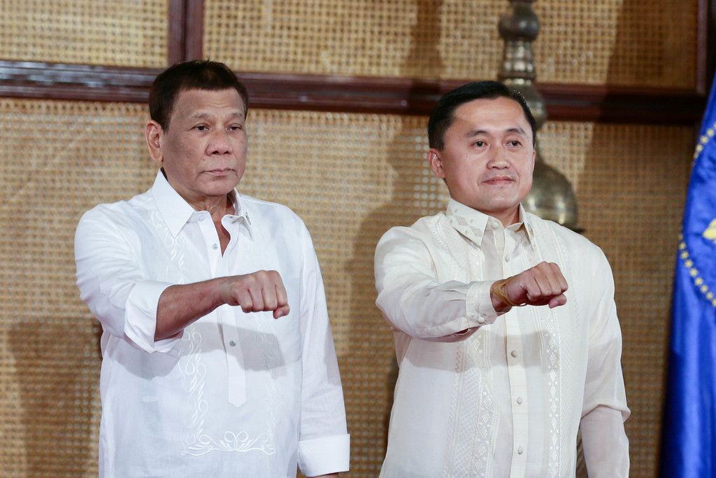 IN PHOTOS: Pro-Duterte senators-elect take oath in…