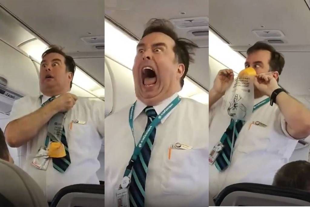 'Celebrity' Westjet flight attendant thrills…