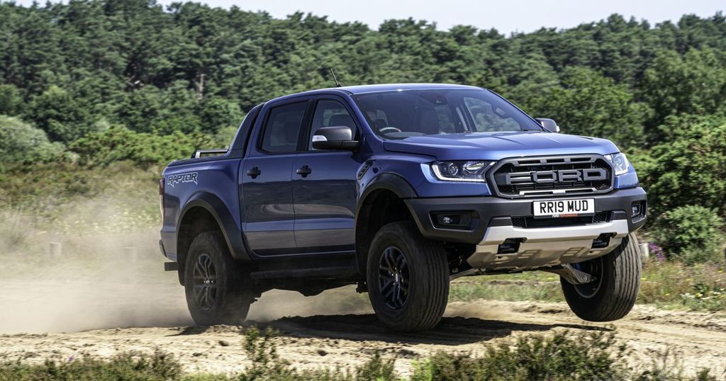 The Ford Ranger Raptor is a flying machine