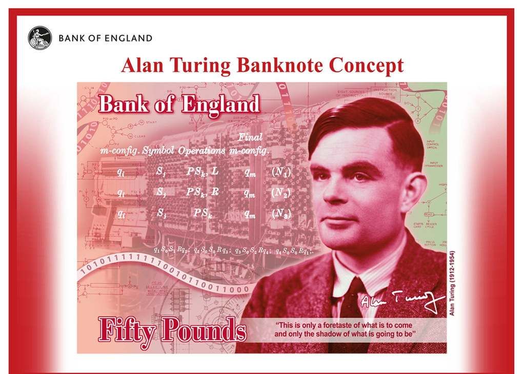 Alan Turing: New £50 note to feature pioneering Second…