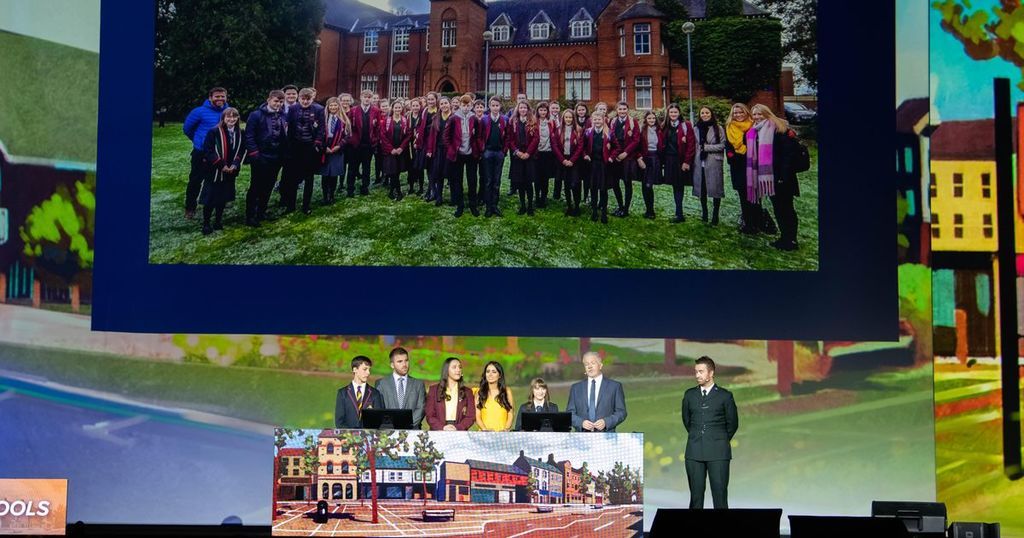Lurgan school kids make history at US conference with…