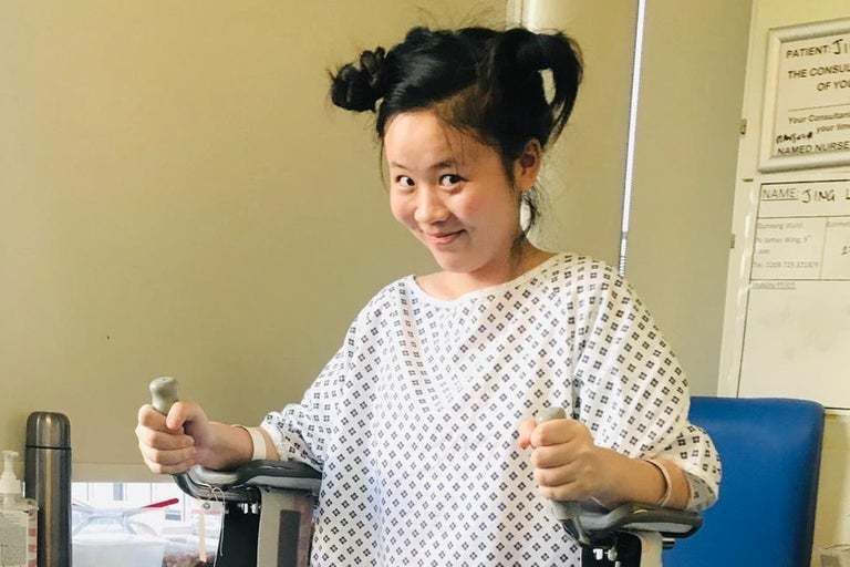 Cyclist who underwent 10 operations after being…