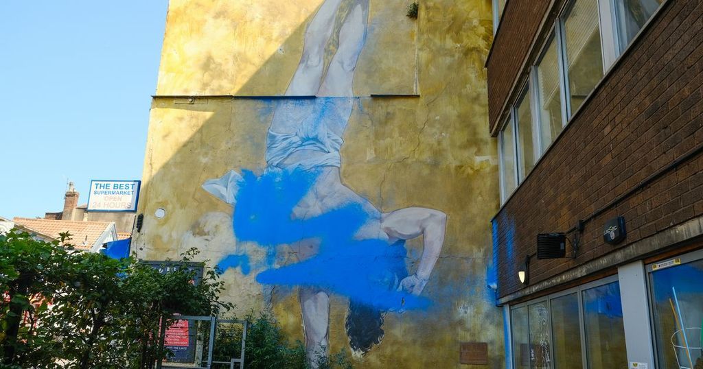 Iconic Stokes Croft mural Breakdancing Jesus destroyed…