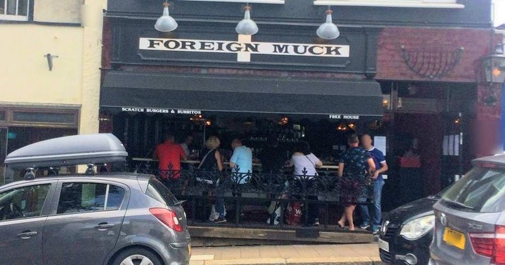 Burrito and burger bar called Foreign Muck accused of…