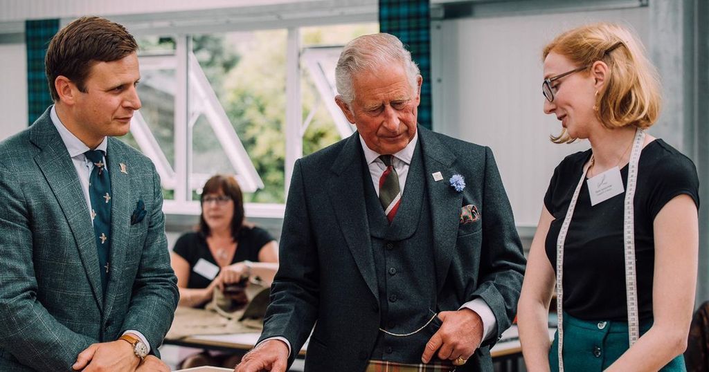 Prince Charles opens tweed workshop where new…