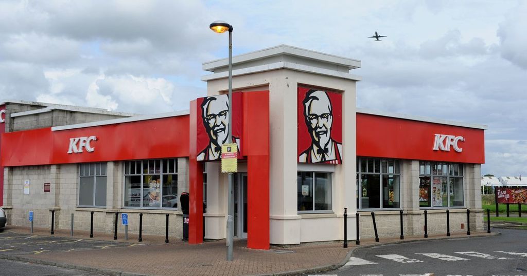 KFC worker hurls bucket of chicken over customer…