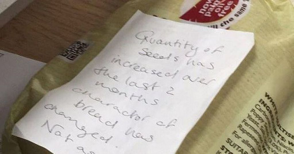 Woman's rant about seeded bread from Waitrose might be…