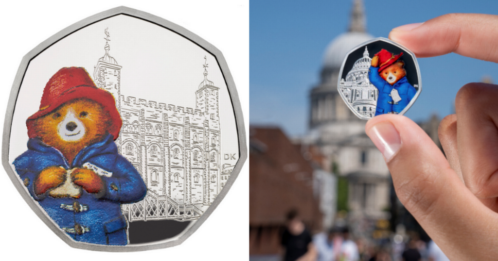 Two new Paddington Bear coins go into circulation…
