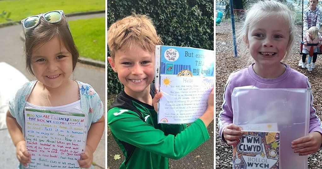 Why people are hiding books around Swansea