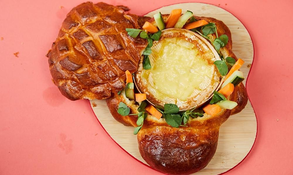Kim-Joy’s recipe for camembert turtle brioche
